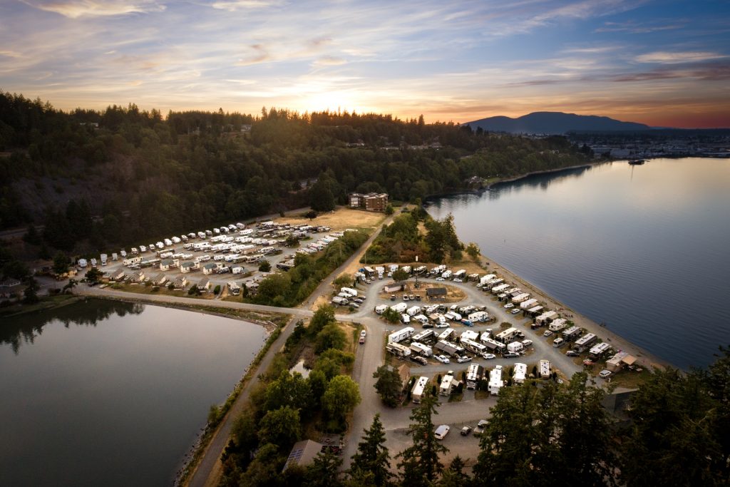 Resort Aerials – Fidalgo Bay Resort
