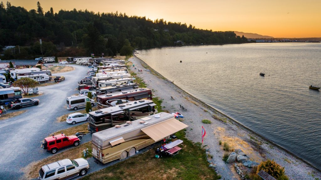 Resort Aerials – Fidalgo Bay Resort